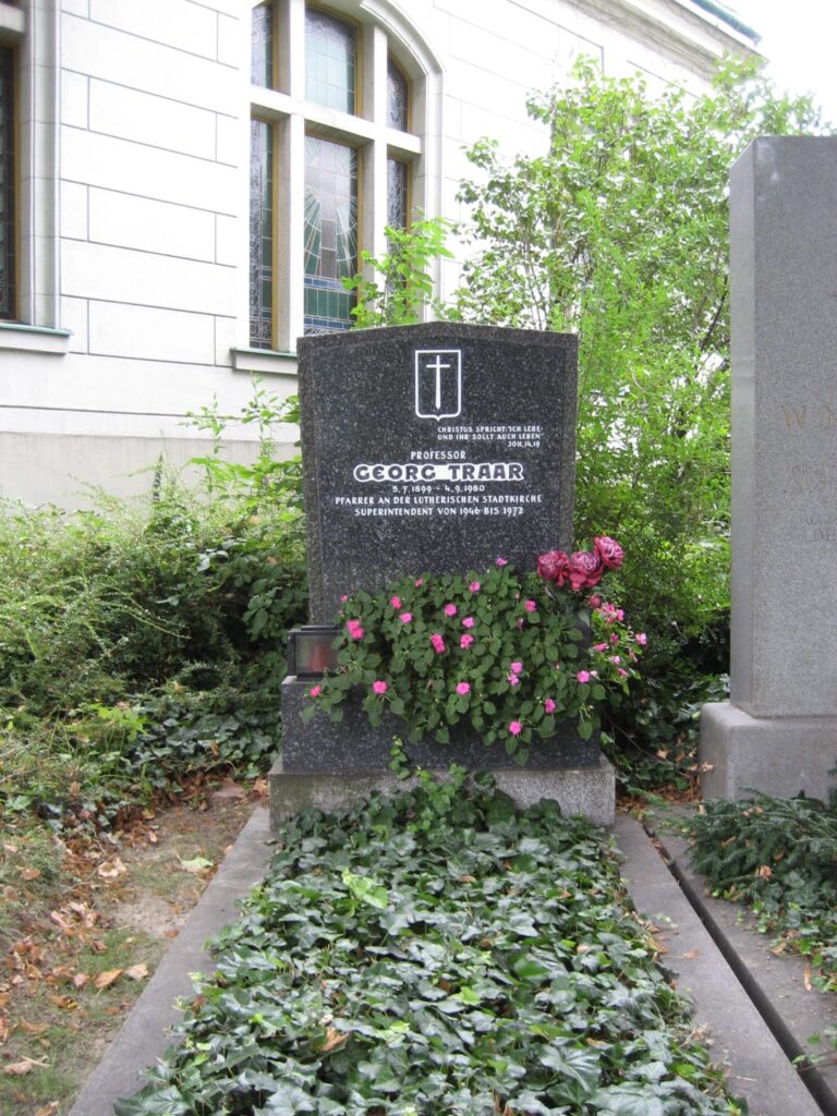 Georg TRAAR – Evangelischer Friedhof Simmering